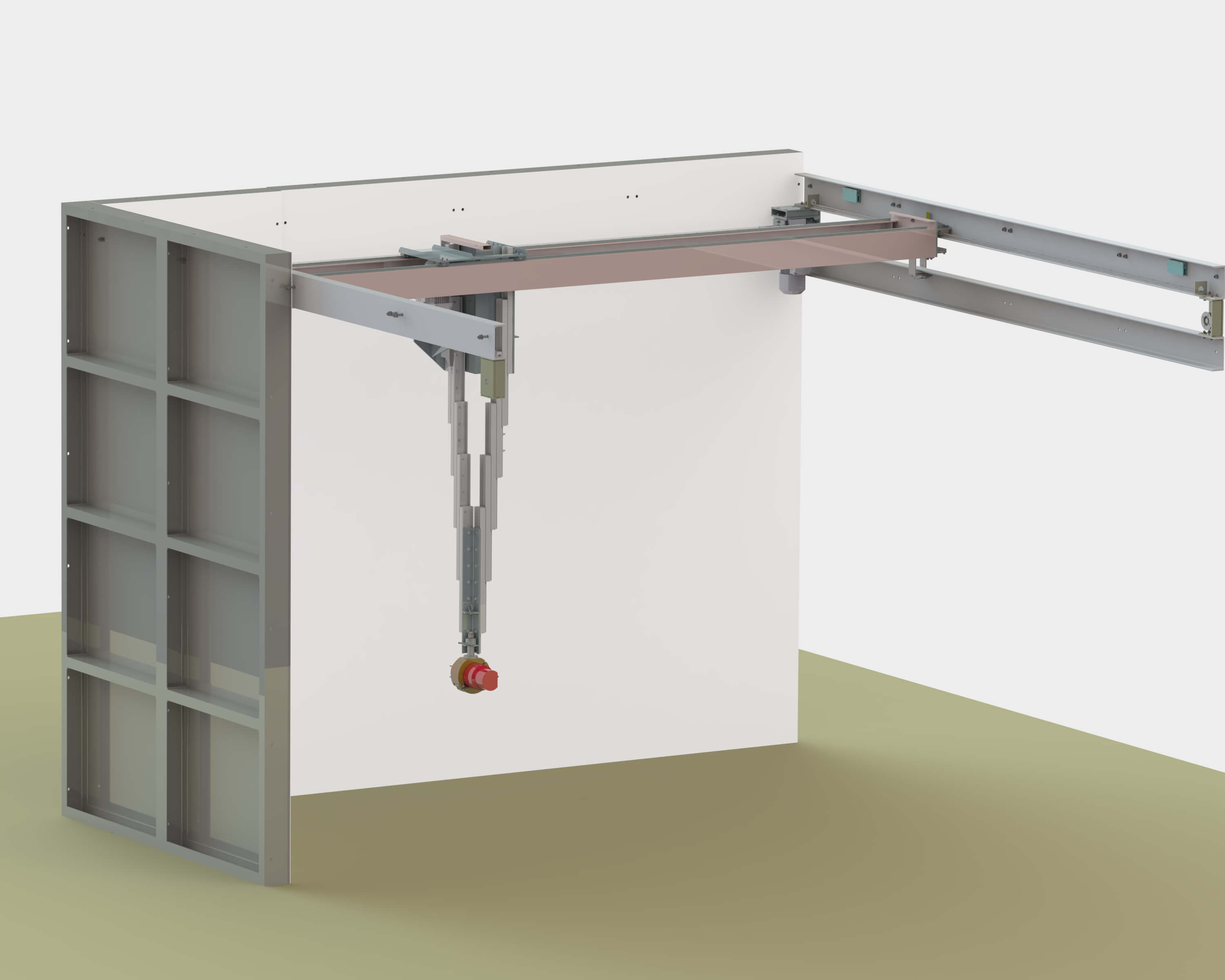 Hanging tripod - NDE Technology